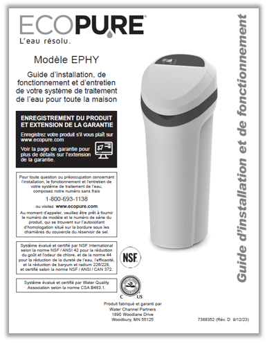 EPHY Manual – EcoPure
