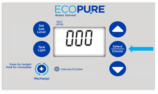 How to Activate the Clean Feature – EcoPure