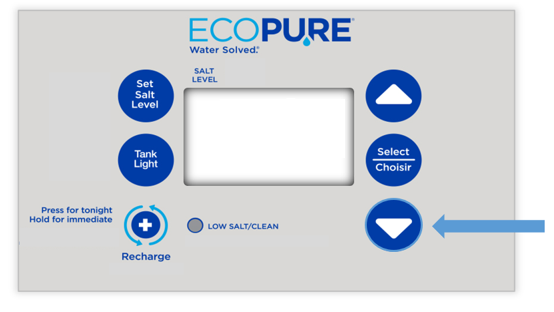 How to Activate the Clean Feature – EcoPure
