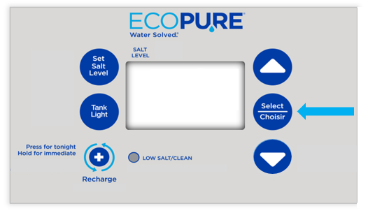 How to Activate the Clean Feature – EcoPure